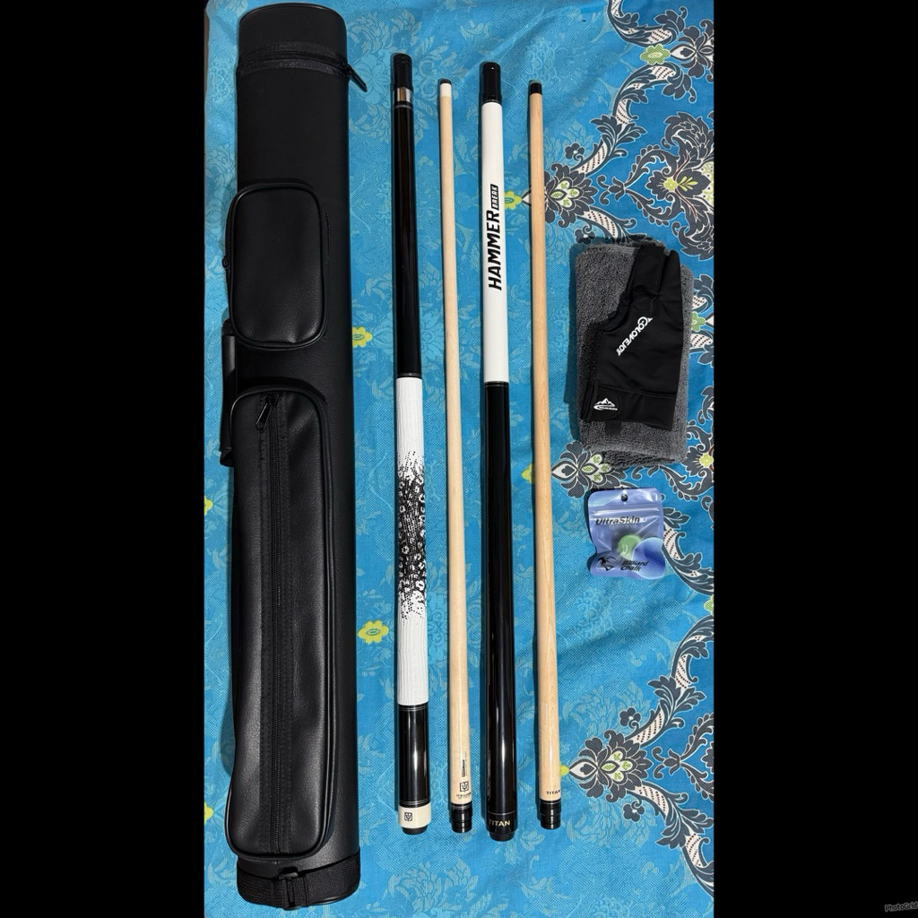 Jual Stick Billiard TY CW 4 by Fury Low Deflection + Titan Hammer Break ...