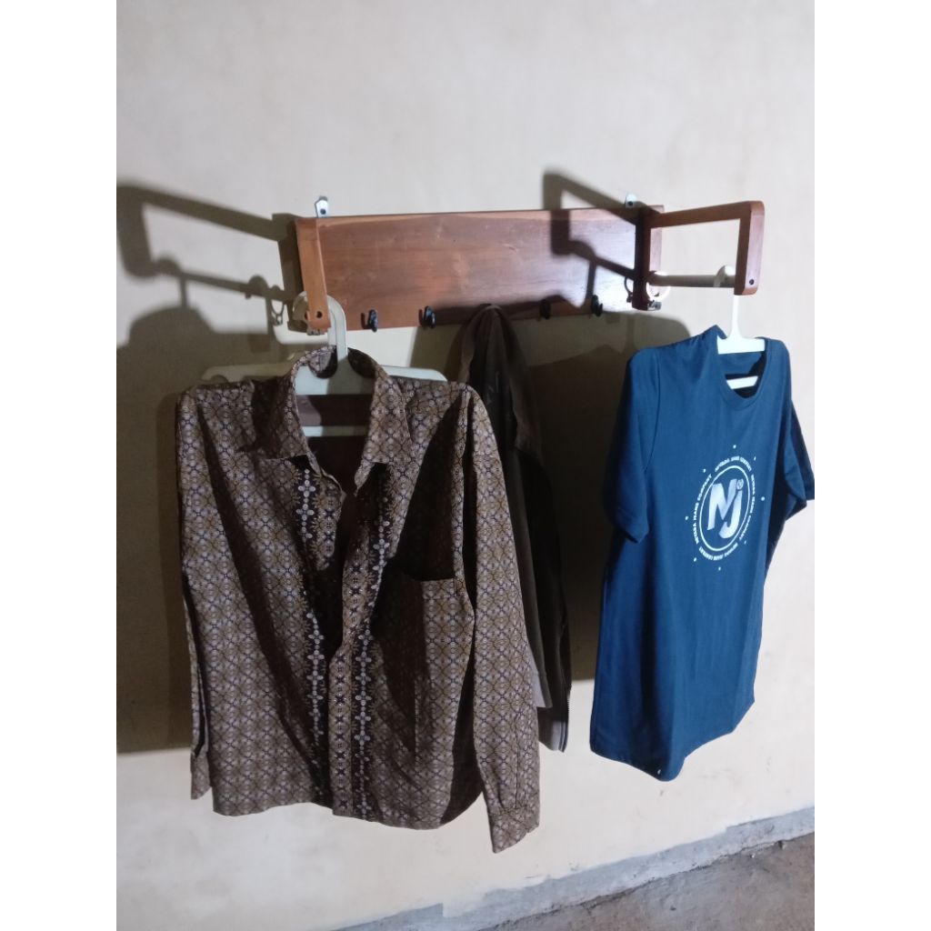Jual Stan hanger lipat tempel dinding | Shopee Indonesia