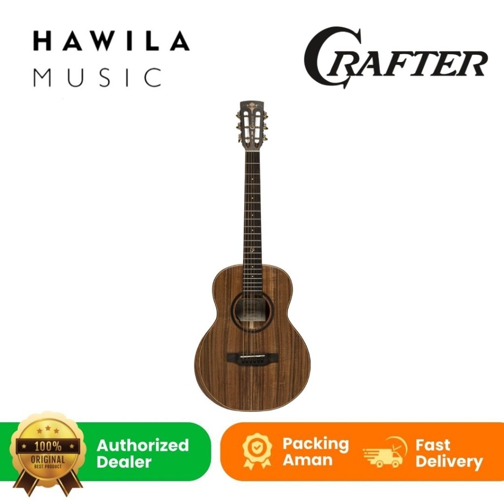 Jual Gitar Akustik Elektrik Crafter Mino Alk (W/SB MINO) Ds2 Pro Preamp ...