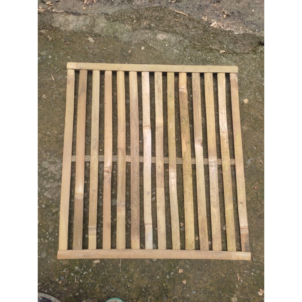 Jual alas kandang bambu ukuran 70×70 | Shopee Indonesia