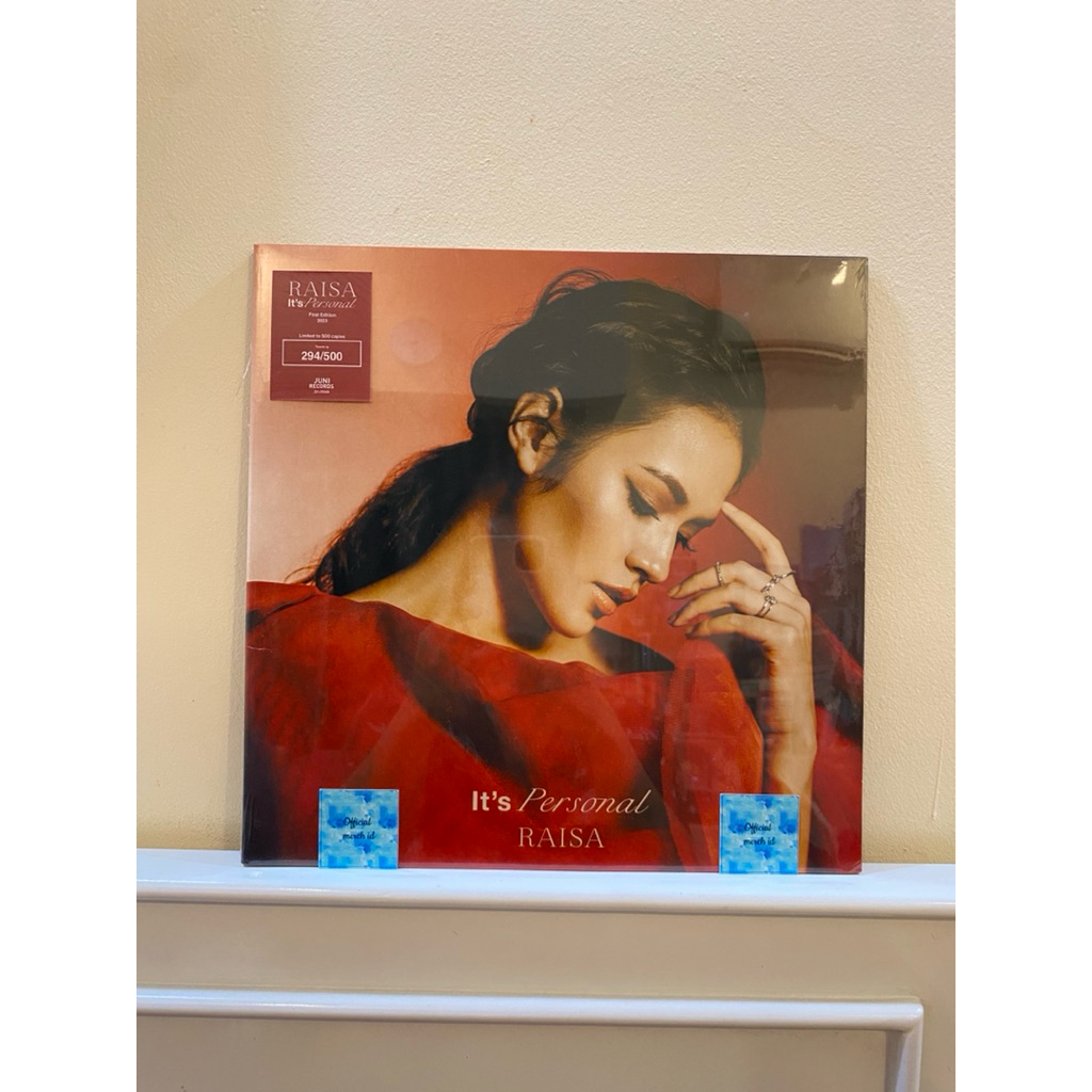 Jual its personal raisa vinyl limited edition not ambivert heart to ...
