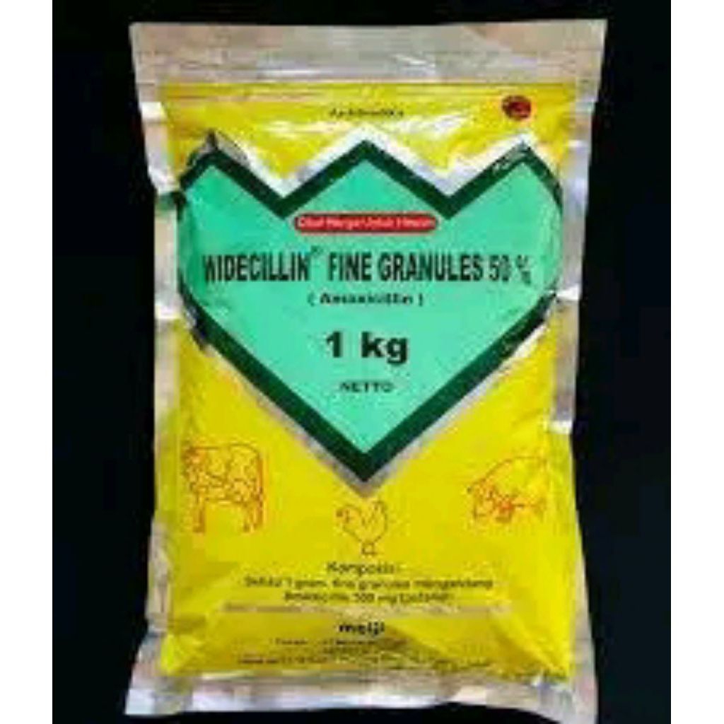 Jual WIDECILIN FINE GRANULE 50% ANTIBIOTIK UNGGAS PETERNAKAN | Shopee ...