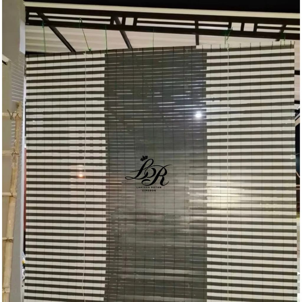 Jual Tirai kerai kere kerey kerai outdor PVC estetik lebar 2 Meter (L x ...