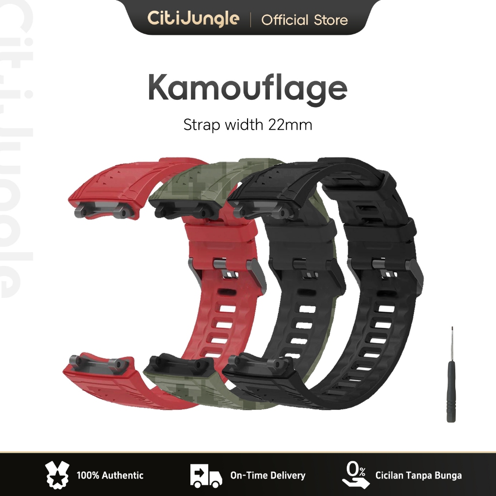Jual Custom Tali Jam Tangan Smartwatch Citijungle GPS2 (B78) – Ringan ...