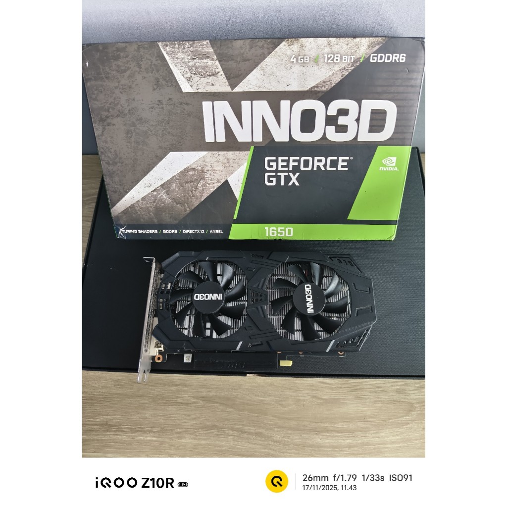 Jual Inno3d GeForce GTX 1650 Twin X2 4GB GDDR6 Garansi ON | Shopee ...