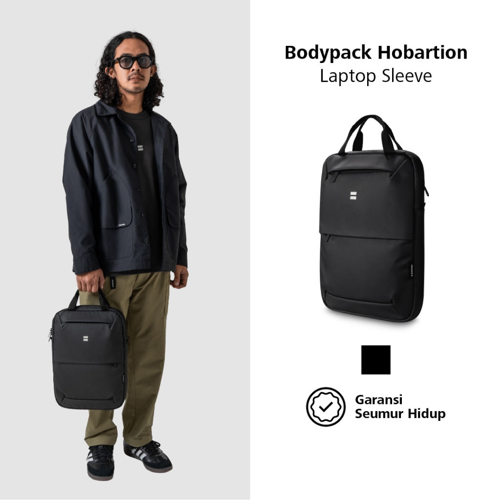 Jual Bodypack Hobartion Regular Laptop Sleeve Sarung Laptop Ringan ...