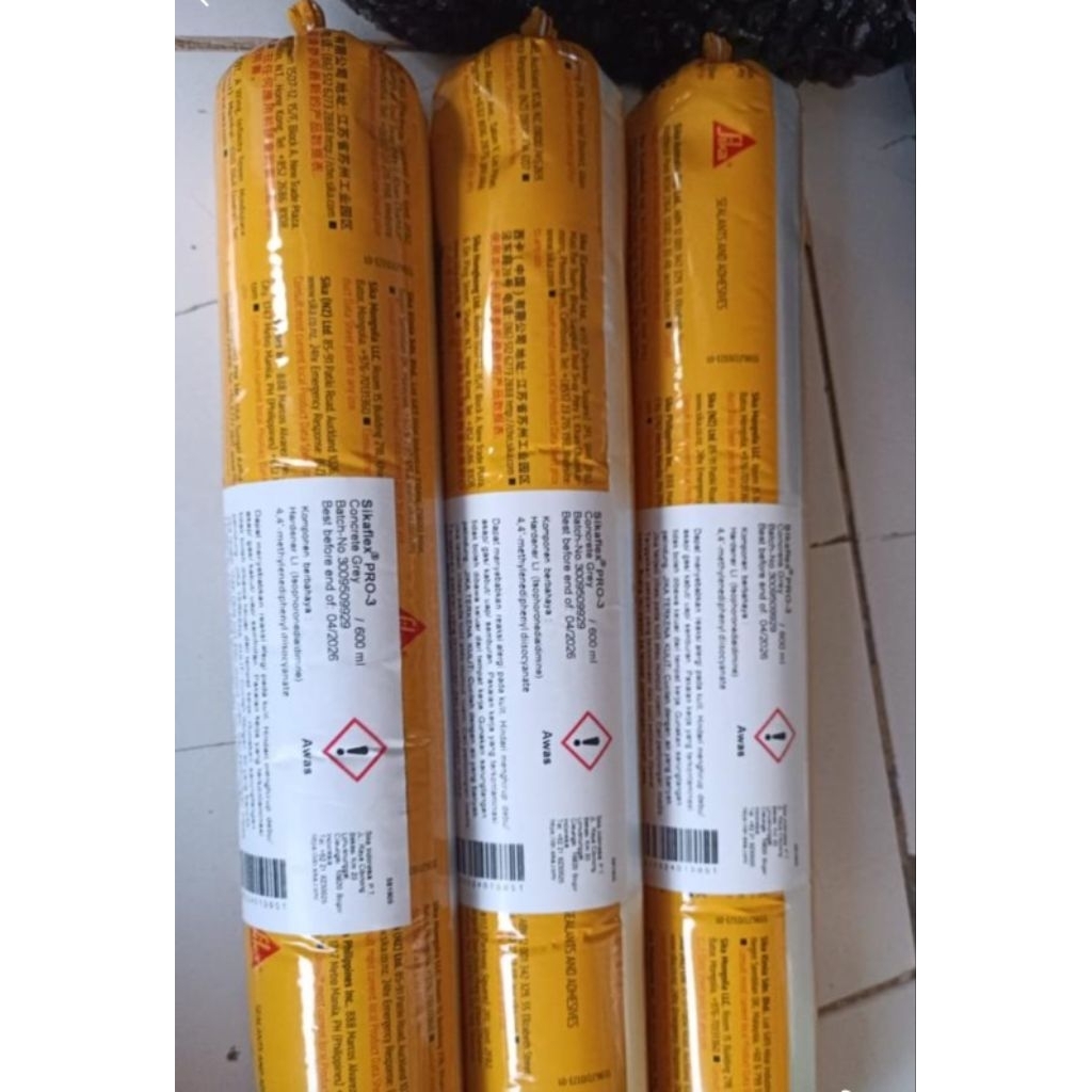 Jual Sikaflex Pro 3 Concrete Grey Sikaflex sealent sika | Shopee Indonesia