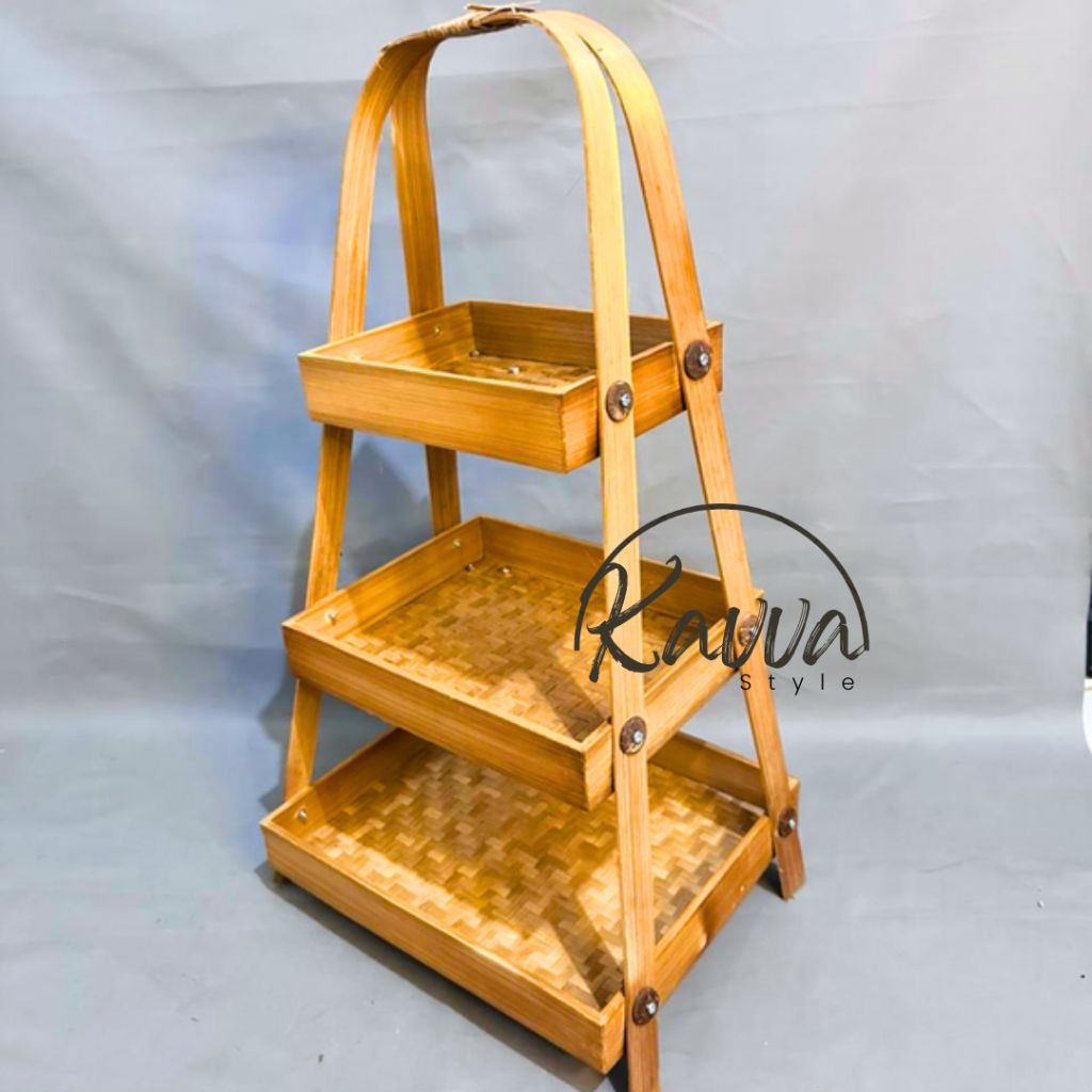 Jual RAK BAWANG BAMBU KOTAK | RAK DAPUR | RAK SERBAGUNA / KUALITAS BAIK ...