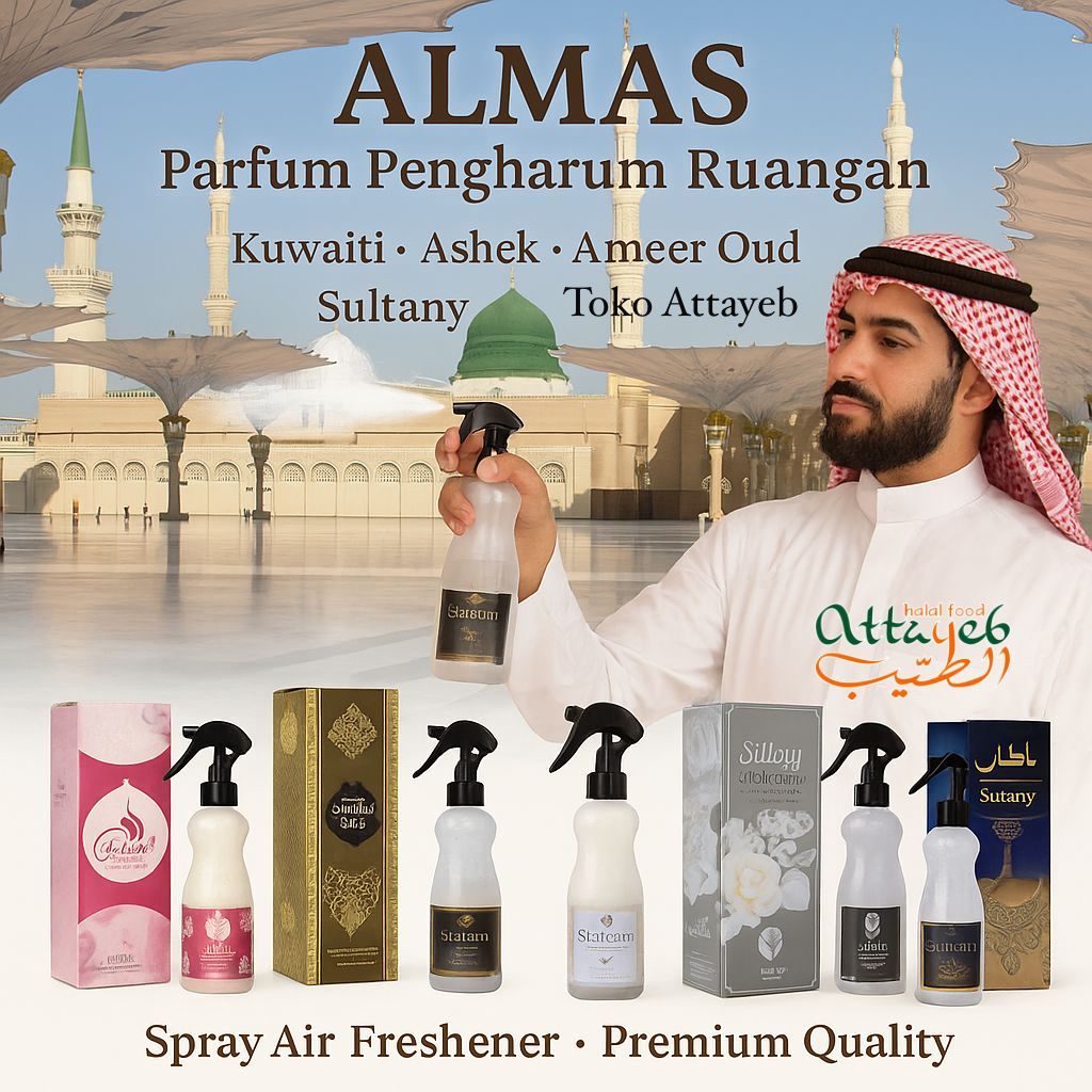 Jual Almas Parfum Pengharum Ruangan kuwaiti, Ashek , Ameer Oud ...