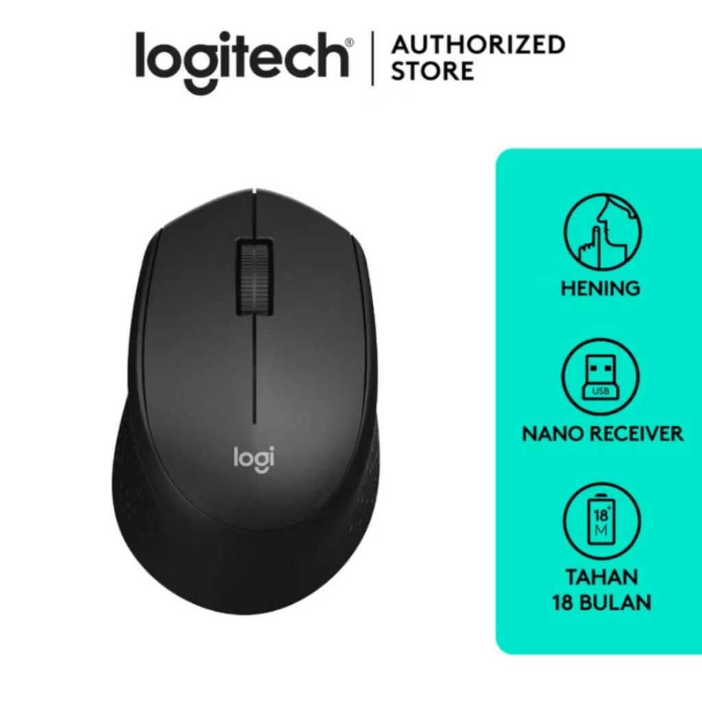 Jual LOGITECH M330 MOUSE WIRELESS SILENT CLICK | Shopee Indonesia