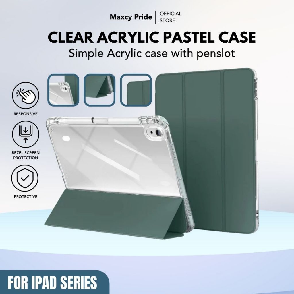 Jual Acrylic Clear Case iPad A16 Gen 11 Casing Ipad Gen 10 9 8 Akrilik ...