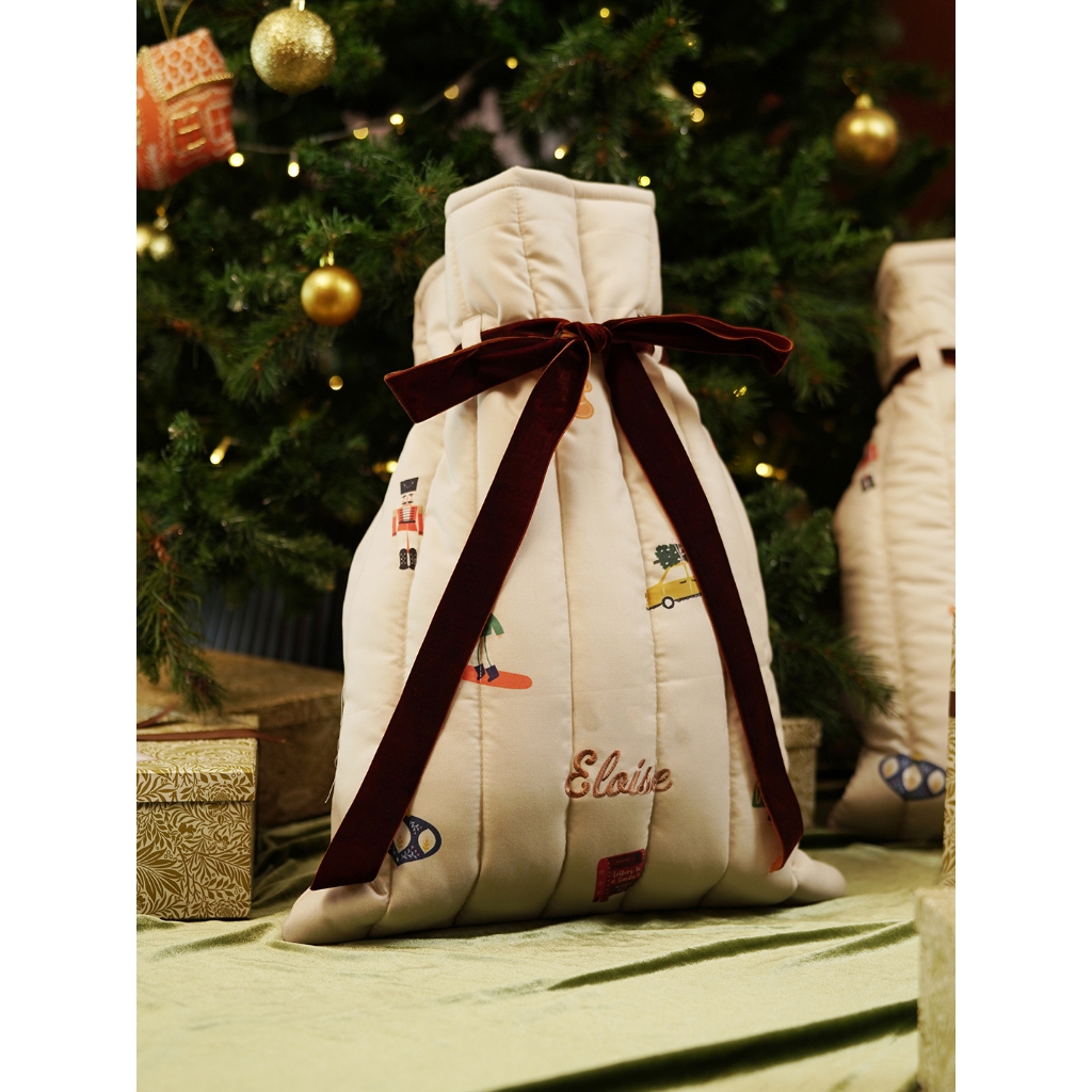 Jual MADEBYESME PERSONALIZED SANTA SACK FOR PRESENTS (DEKOR HAMPER ...