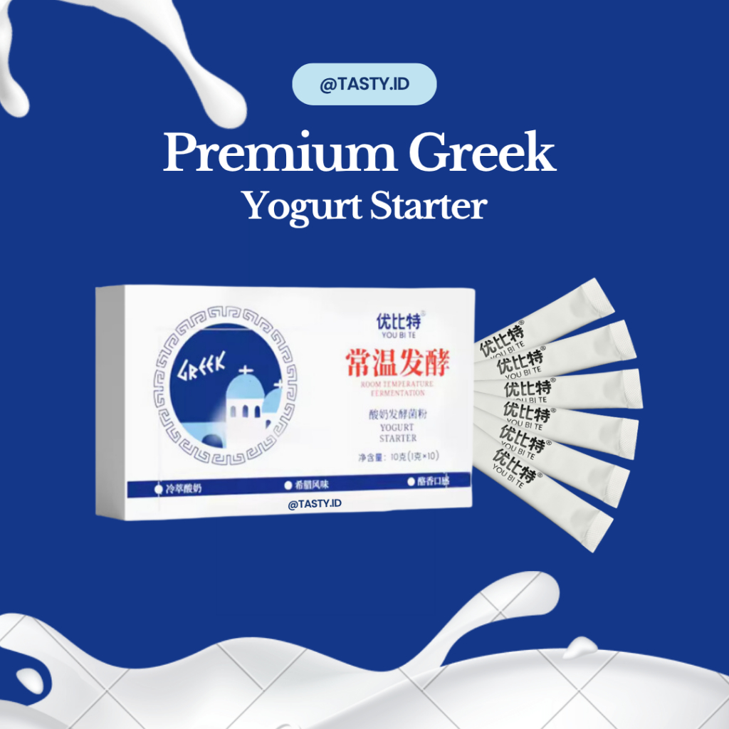 Jual Premium Greek Yogurt Starter (1Pcs)/ Yogurt Culture / Kultur ...