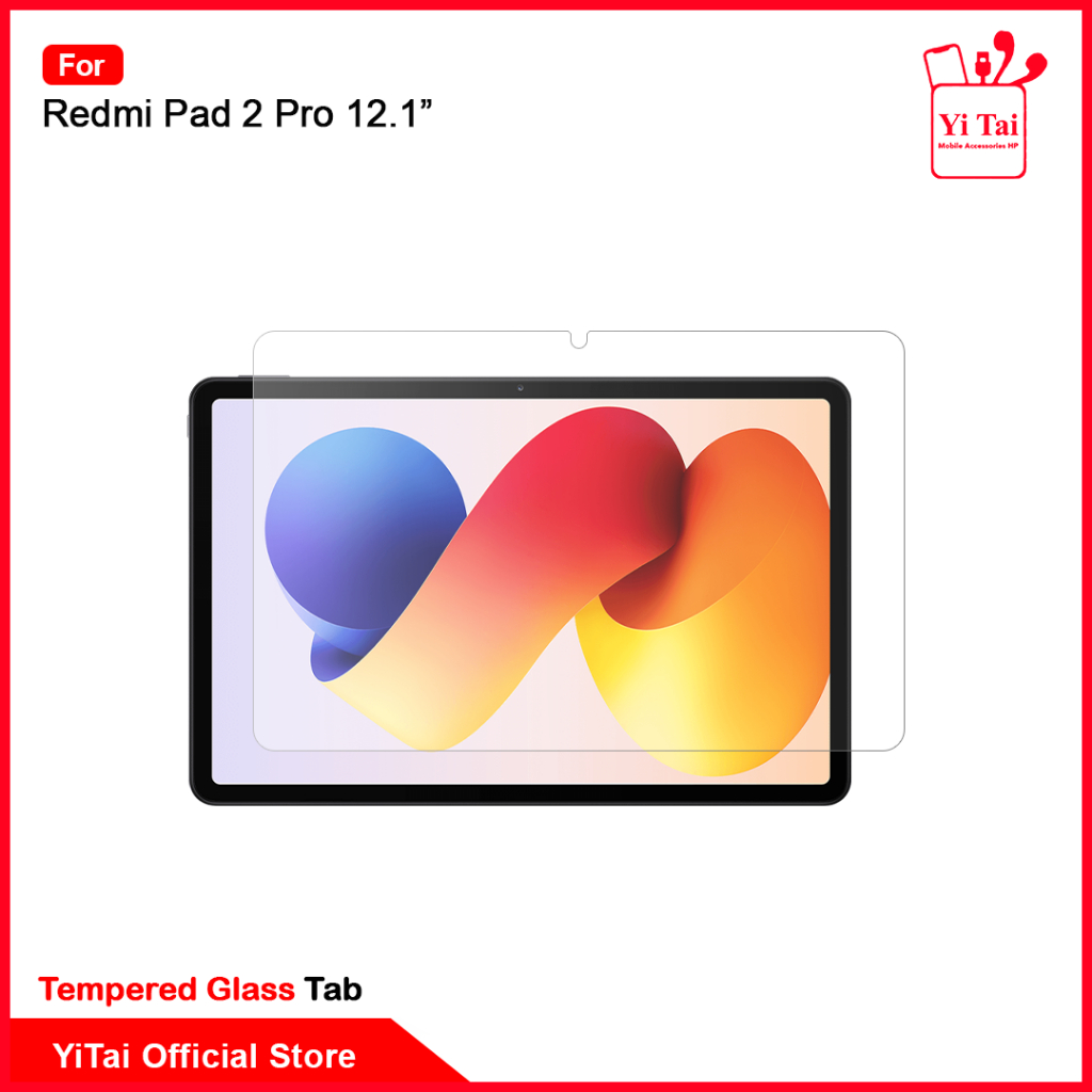Jual YITAI TAB Tempered Glass Clear Xiaomi Redmi Pad 2 Pro 12.1 Poco ...