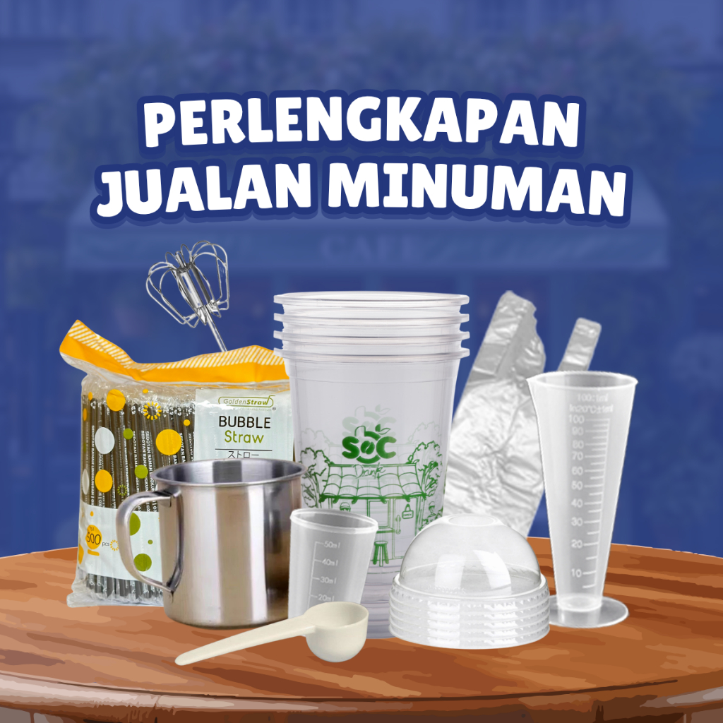 Jual Perlengkapan Usaha Minuman/ Jualan Pudding/ Puding Sendok Gelas ...