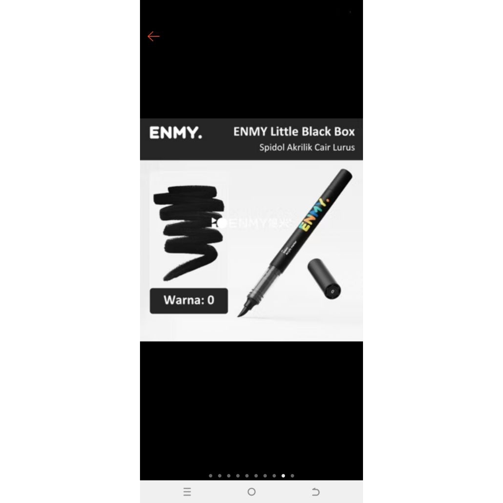 Jual ENMY Acrylic Marker Hitam Putih Suplemen Versi Tunggal | Shopee ...