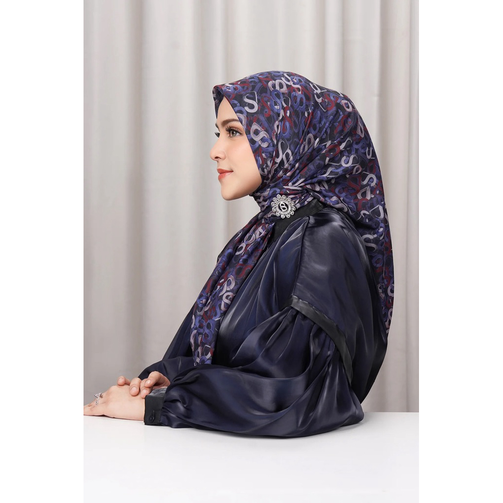Jual SAMLA MULTICOLOR BUTTONSCARVES NEW LENGKAP BOX | Shopee Indonesia