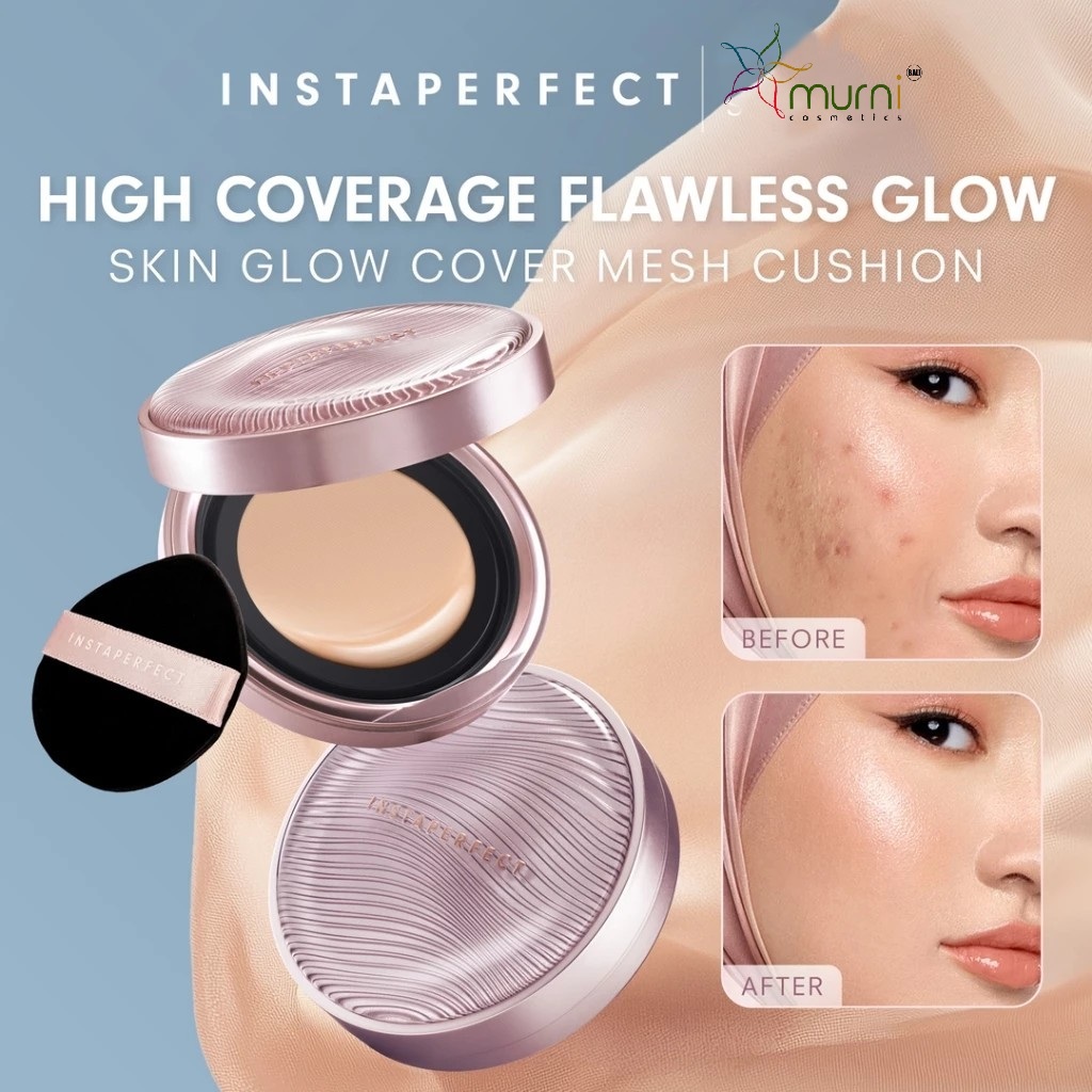 Jual [[ NEW COVER MESH ]] INSTAPERFECT SKIN GLOW COVER MESH CUSHION ...