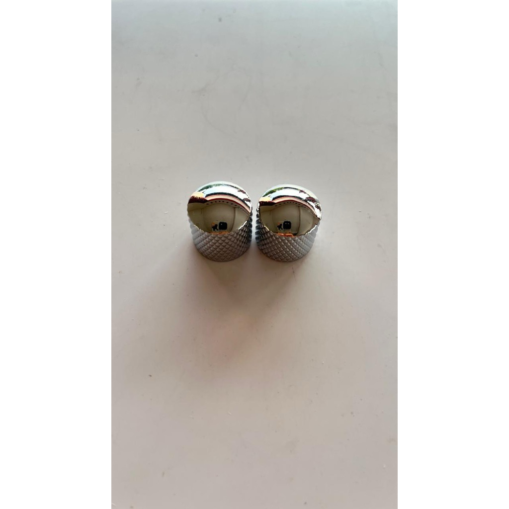 Jual Knob Gitar dan Bass Besi Chrome | Shopee Indonesia