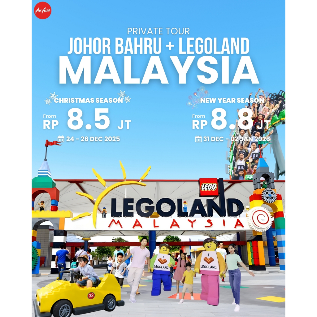 Jual Family Trip Johor Bahru + Legoland, Malaysia | Shopee Indonesia