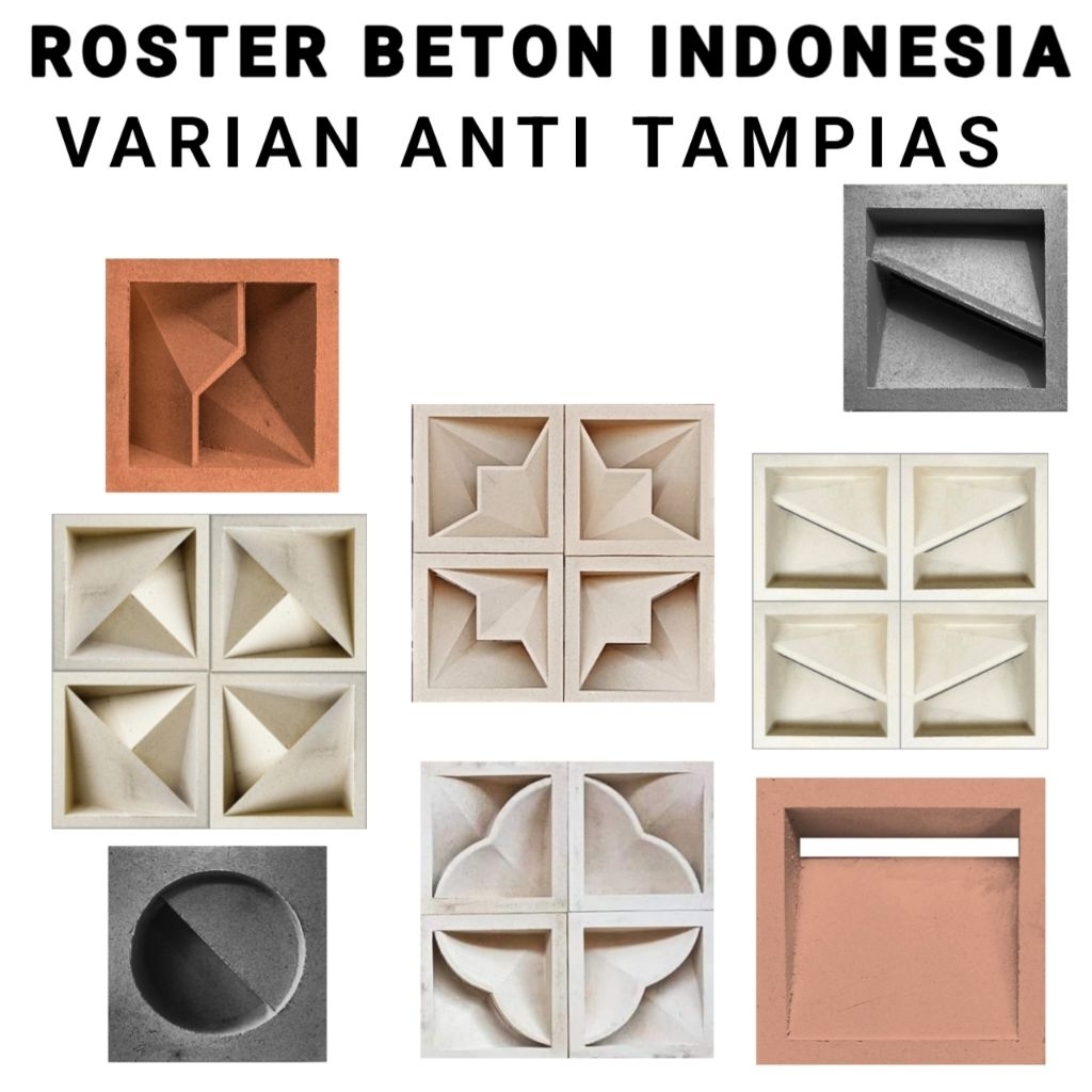 Jual BATA ROSTER NJ - Roster Beton Minimalis - Model Ukuran Sesuai ...