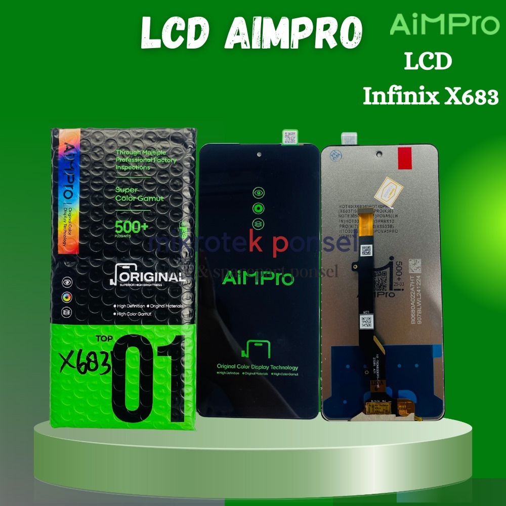Jual LCD INFINIX HOT 40 / HOT 40 PRO X683 AIMPRO – Layar Sentuh Fullset ...