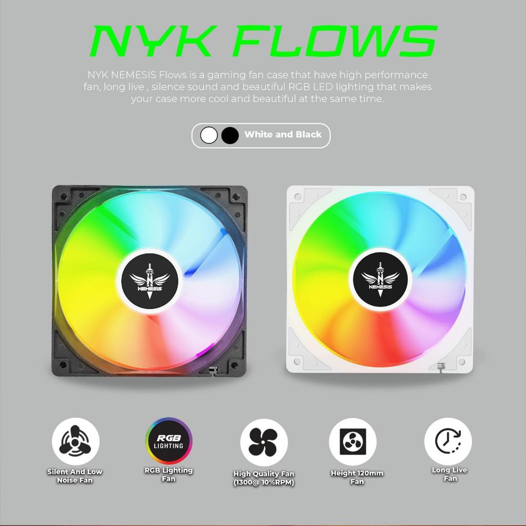 Jual NYK Nemesis Fan Case RGB Flows | Shopee Indonesia