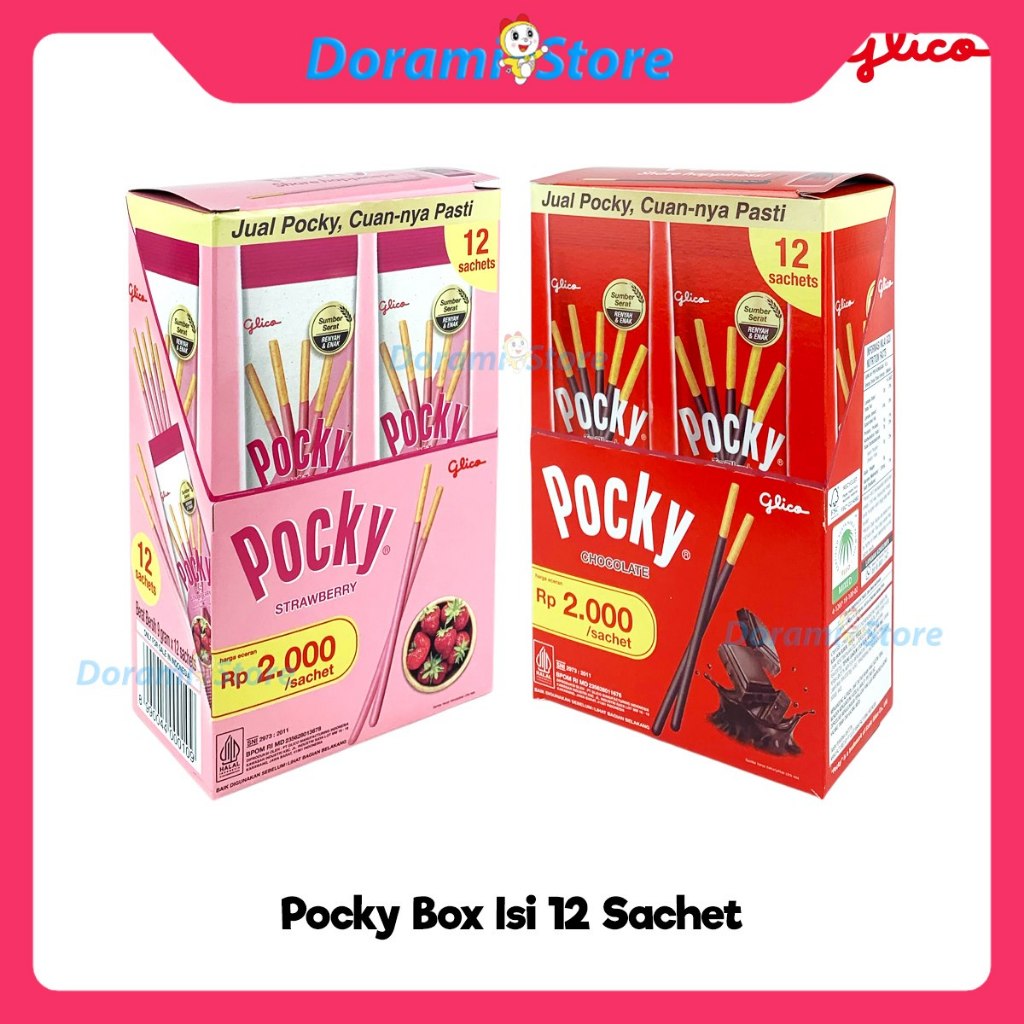 Jual Pocky Box Isi 12 / Biskuit Stick | Shopee Indonesia