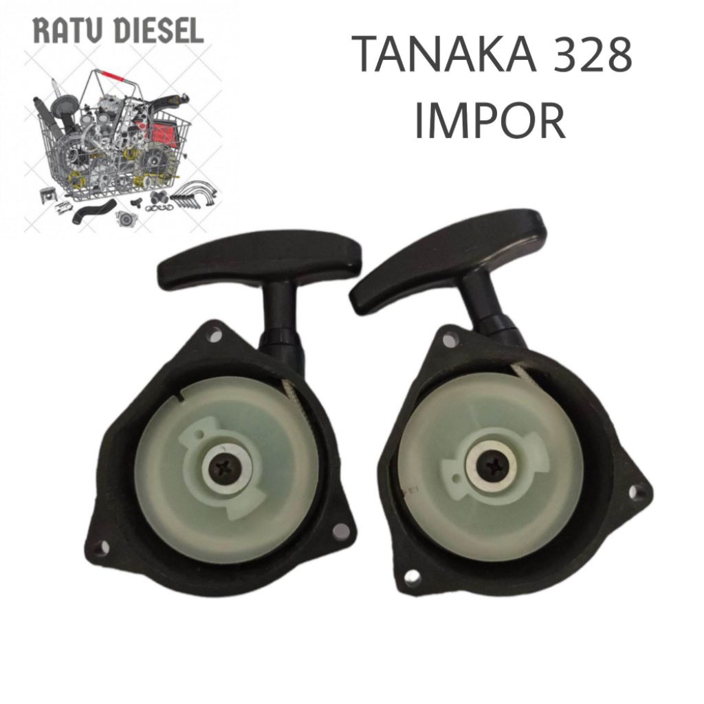 Jual Recoil starter mesin Tanaka 328 dan 318 tarikan mesin potong ...