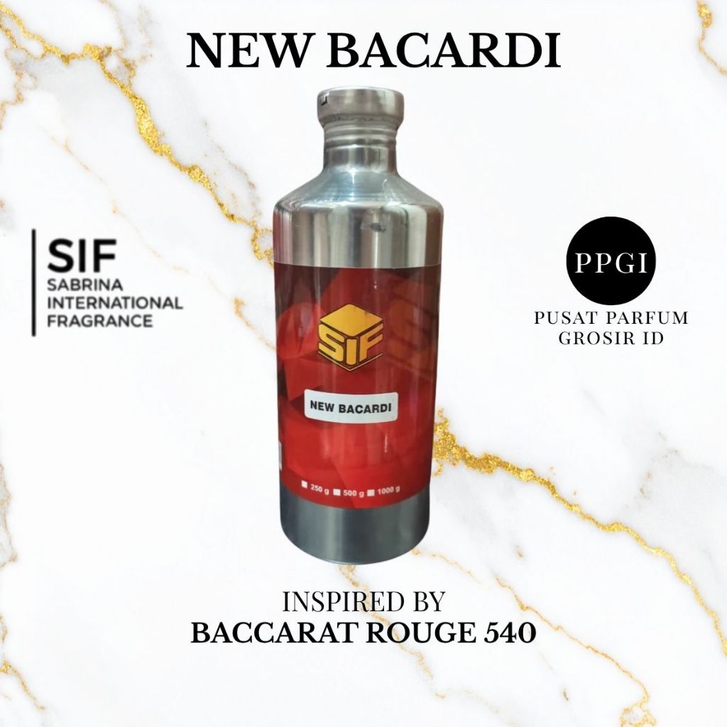 Jual Bibit Parfum NEW BACARDI INSPIRED BY BACC4RAT R0UGE 540 – 500ml ...
