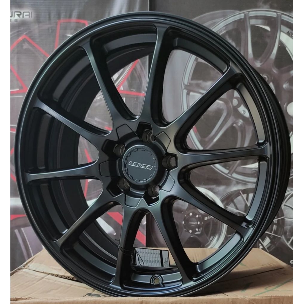 Jual velg ring 18 lenso j1a original lenso Thailand pcd 5x100 lebar 8 ...