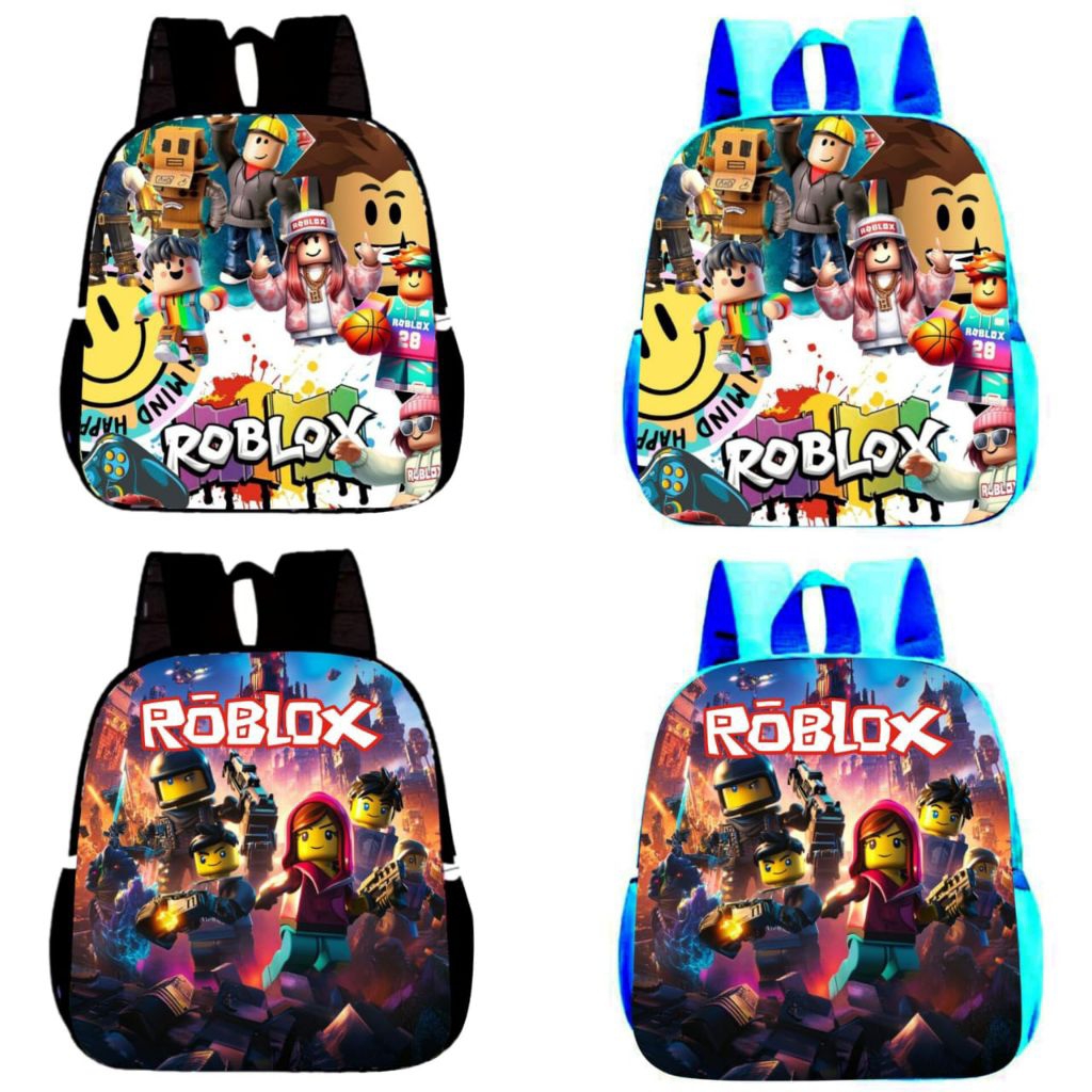 Jual CAHAYA PELANGI (CPS) ROBLOX - Tas ransel anak pg/tk ROBLOX sekolah ...