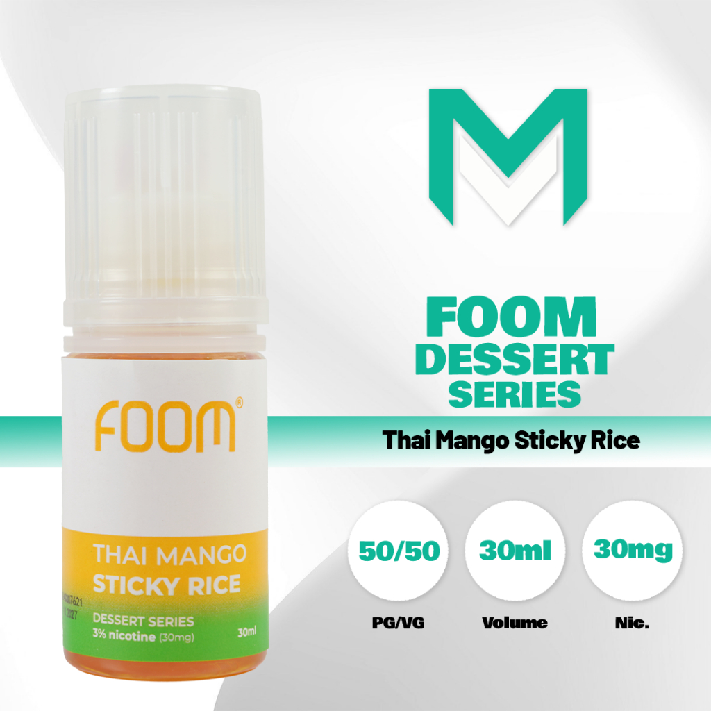 Jual Liquid Vape Foom Asian Thai Mango Sticky Rice Saltnic 30MG 30ML By ...