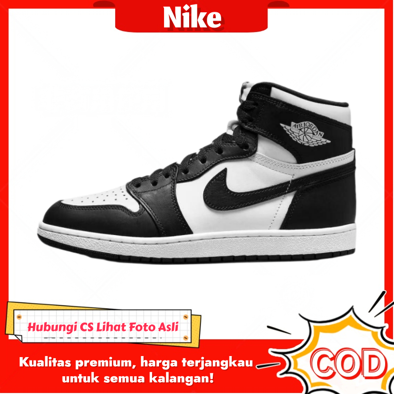 Jual Jordan Air Jordan High Kulit Asli - Model High-Cut Klasik, Logo ...
