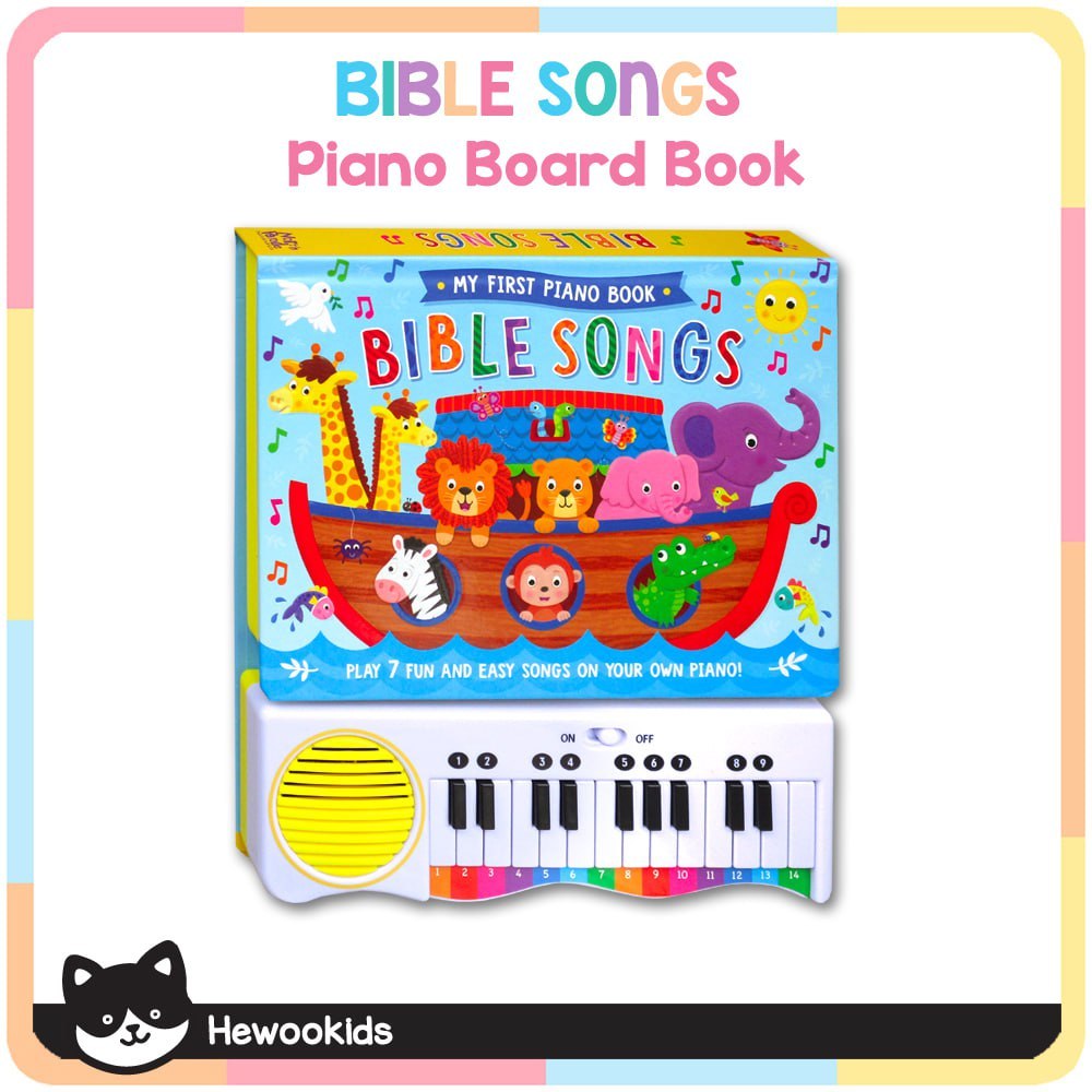 Jual Bible Songs Piano Board Book (Play 7 Fun and Easy Songs on your ...