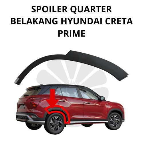 Jual SPOILER QUARTER BELAKANG HYUNDAI CRETA PRIME | Shopee Indonesia