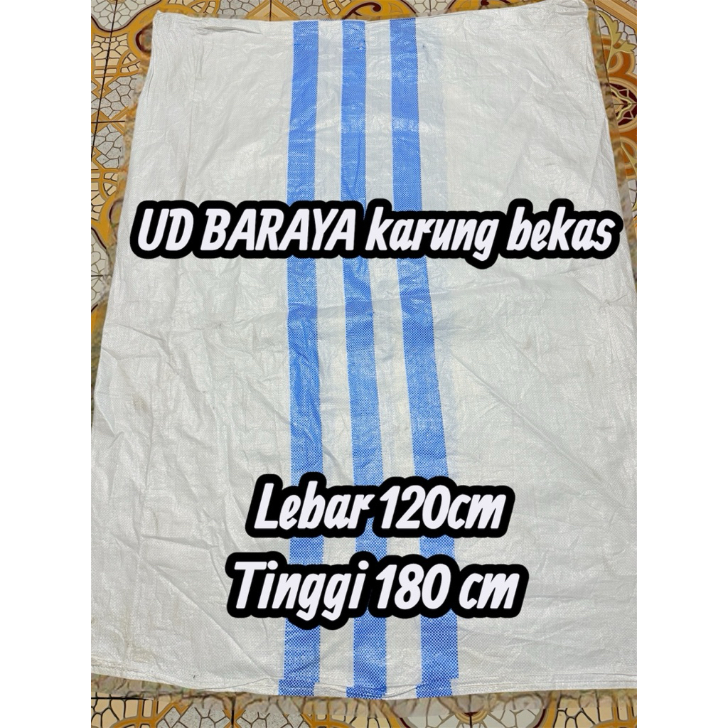 Jual KARUNG BEKAS JUMBO 120×180 COCOK UNTUK PACKING BARANG BESAR ...
