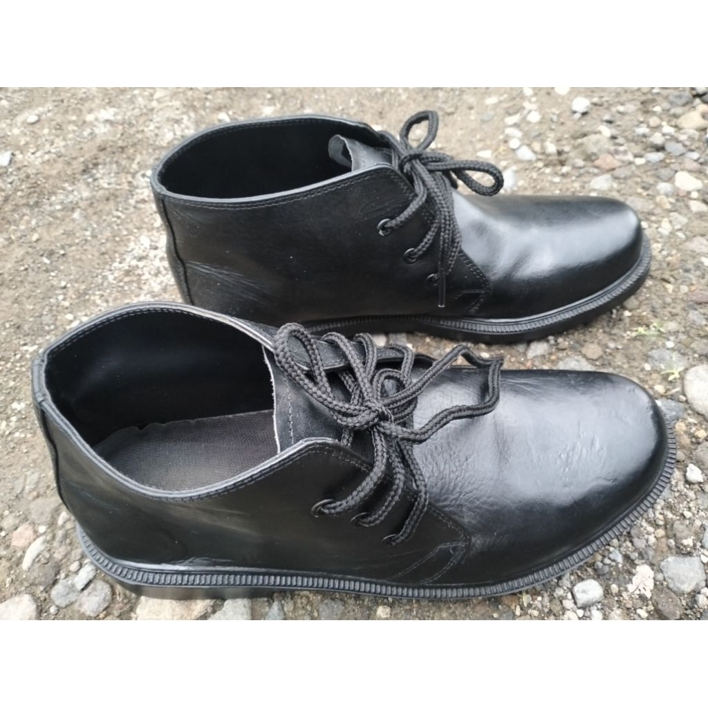 Jual sepatu PDH kulit handyman 41 second | Shopee Indonesia