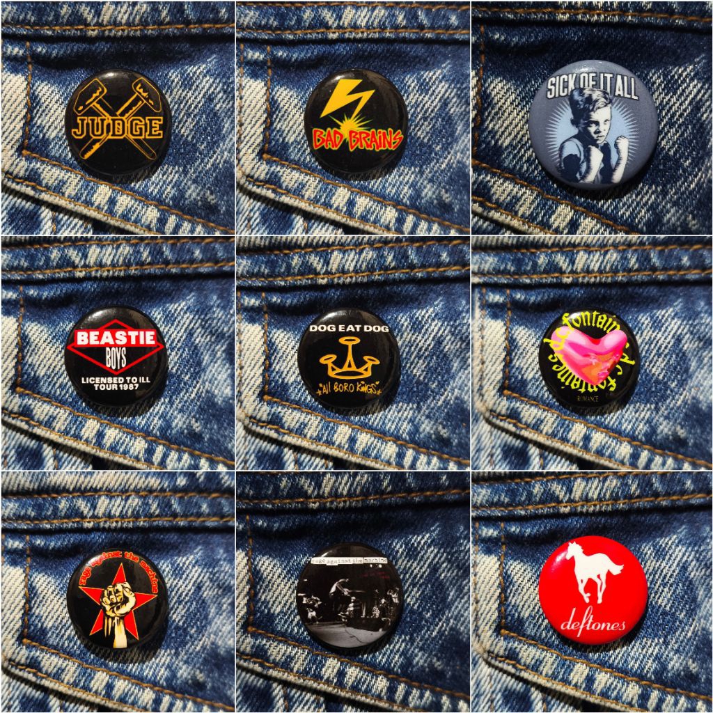 Jual Pin Button Band Hardcore Hip-Hop dan Rock Judge, Bad Brains, Sick ...
