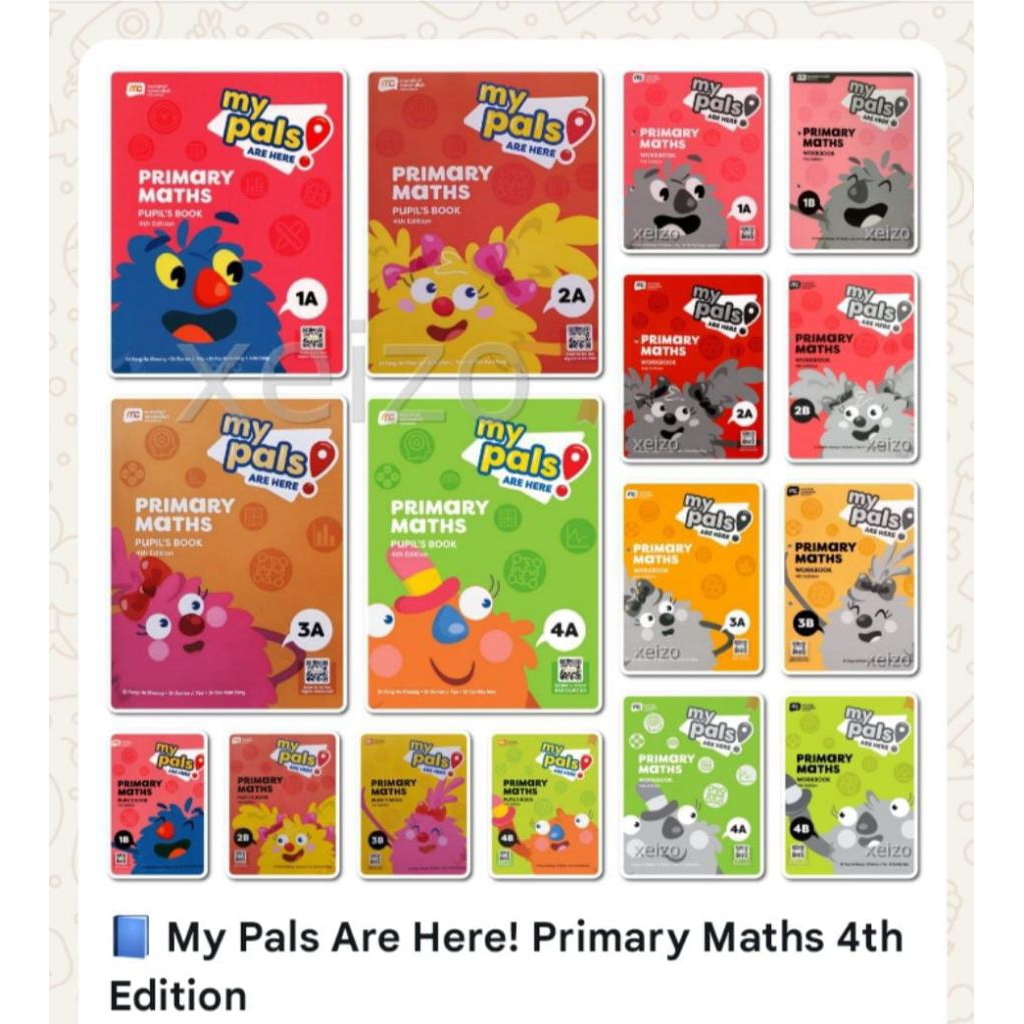 Jual Buku My Pals Are Here Math 4th Edition Pupil's Workbook | Shopee ...