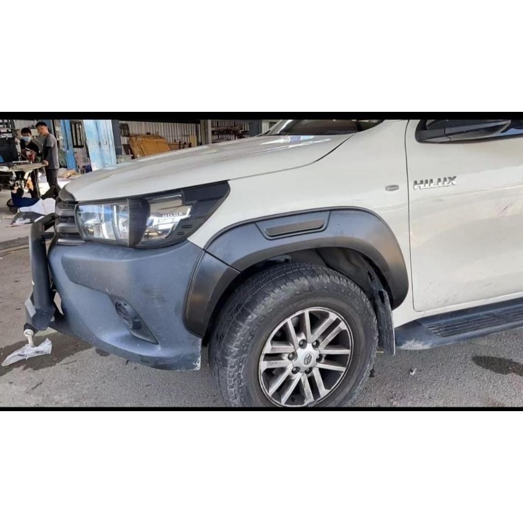 Jual OVER FENDER HILUX REVO 2015-2022 SINGLE CABIN ( PLASTIK ) | Shopee ...