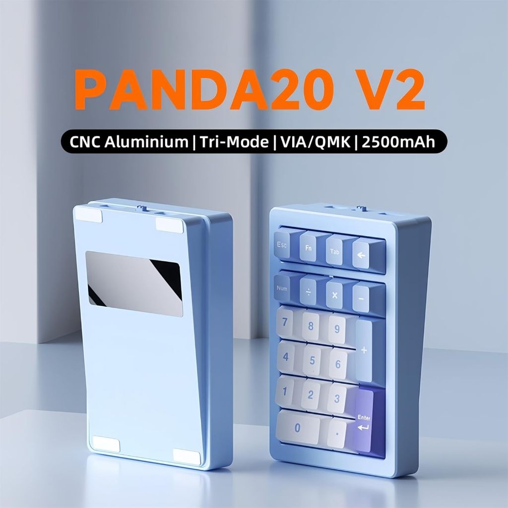 Jual Mechanical Keyboard ZMX Panda20 V2 Numpad Alumunium Barebone ...