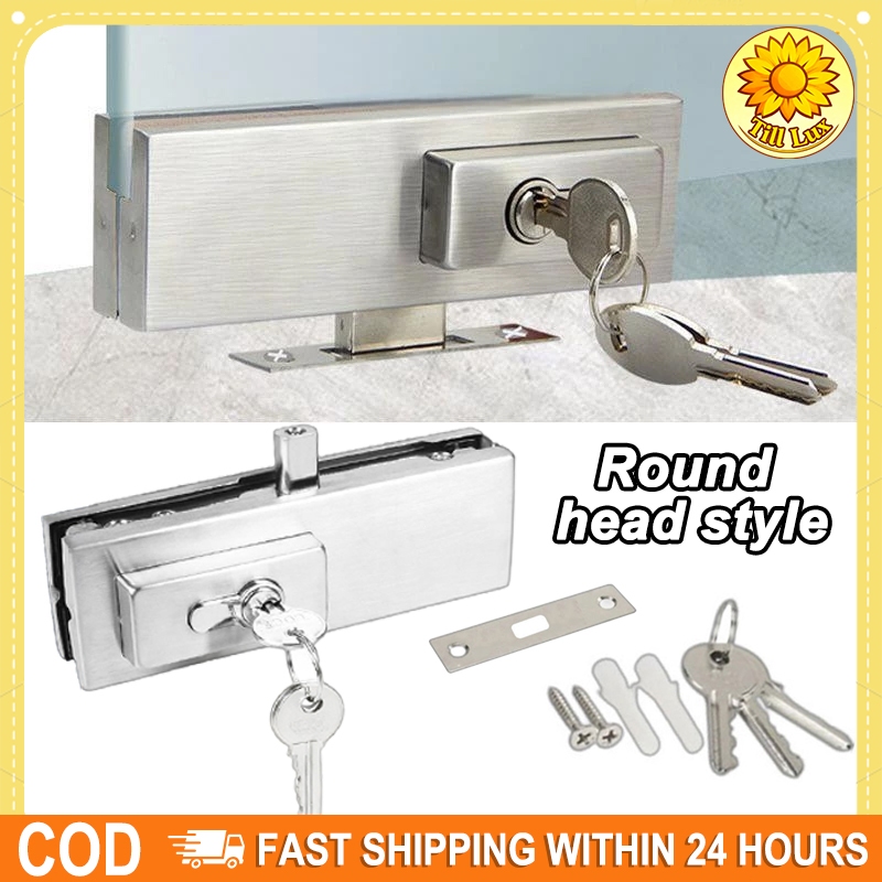 Jual Penjepit Pintu Kaca Patch Fitting US 10 - Kunci Pintu Kaca Bawah ...