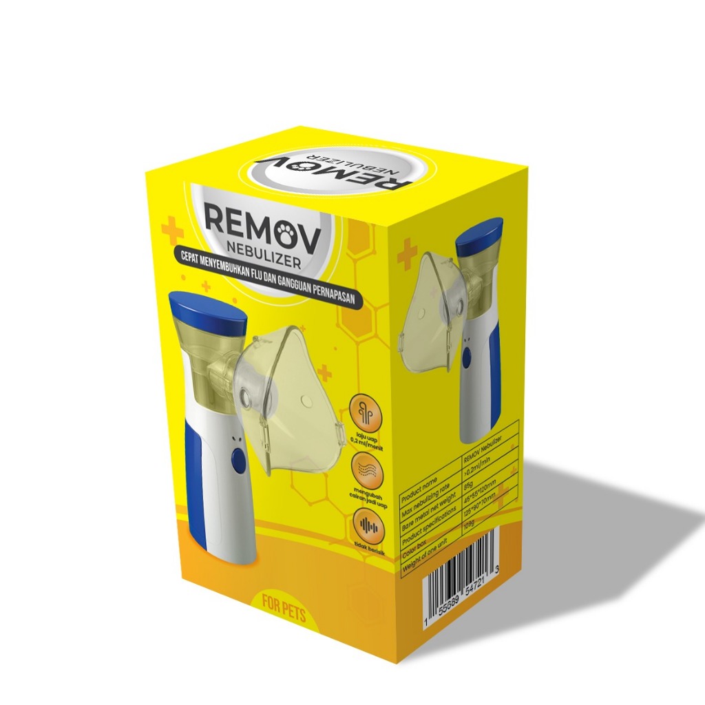 Jual REMOV NEBU PACK (NEBUSOLUTION + NEBULIZER) | Shopee Indonesia