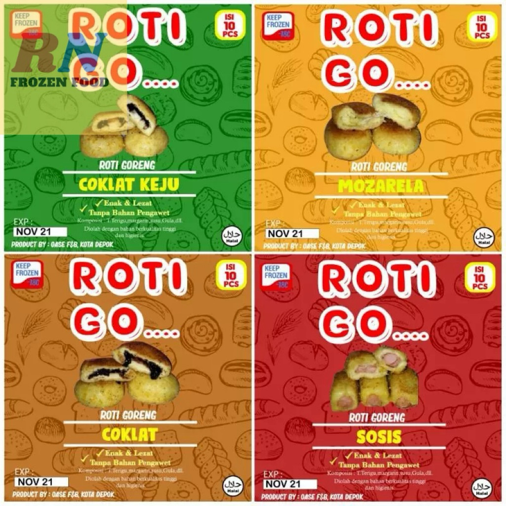 Jual roti go isi 10 aneka rasa 300 gr | Shopee Indonesia