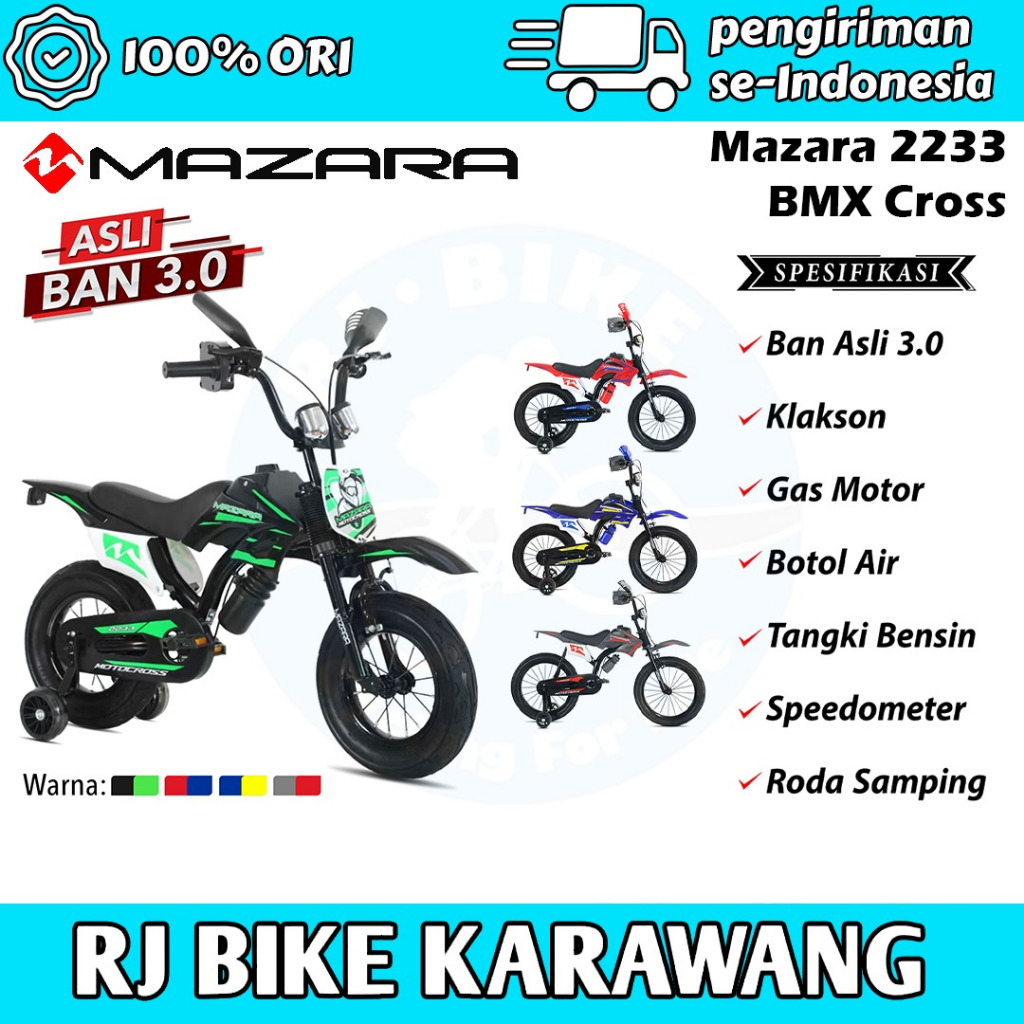 Jual SEPEDA ANAK GOWES MODEL TRAIL MAZARA 2233 CLARION 9925 3.0 ...