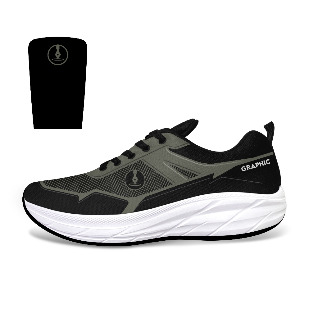 Jual Sepatu Running Sport FZTH Graphic SpeedFlow | Shopee Indonesia