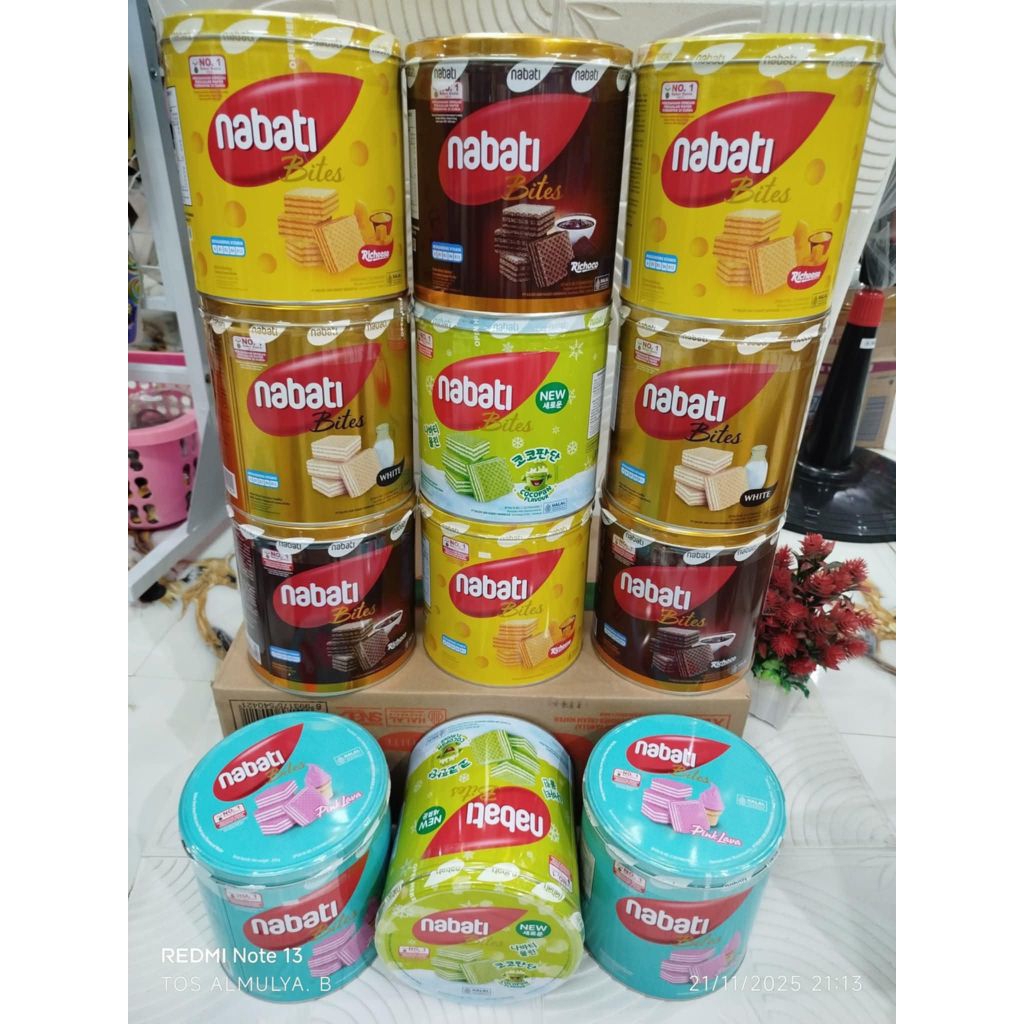 Jual WAFER NABATI KALENG 240G 1DUS | Shopee Indonesia
