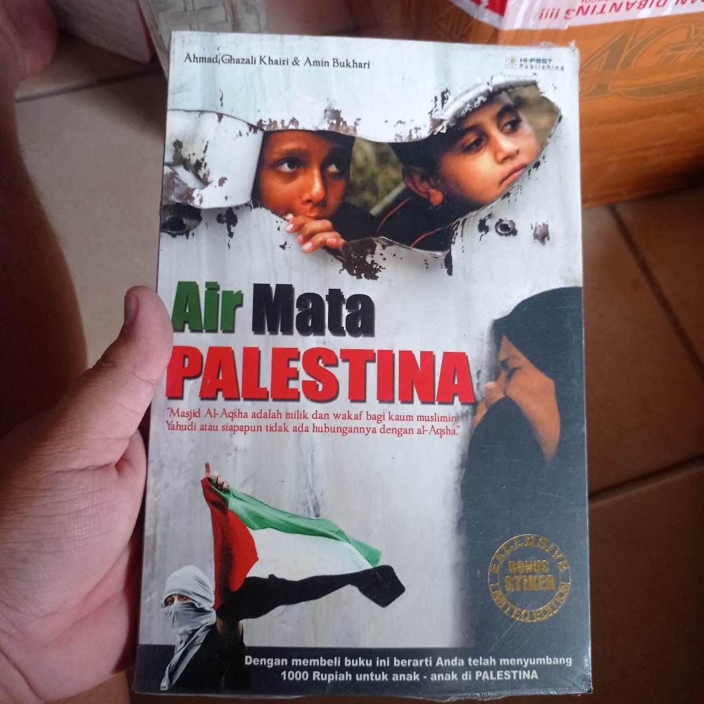 Jual [Preloved] Air Mata Palestina Ahmad Ghazali Khairi & Amin Bukhari ...