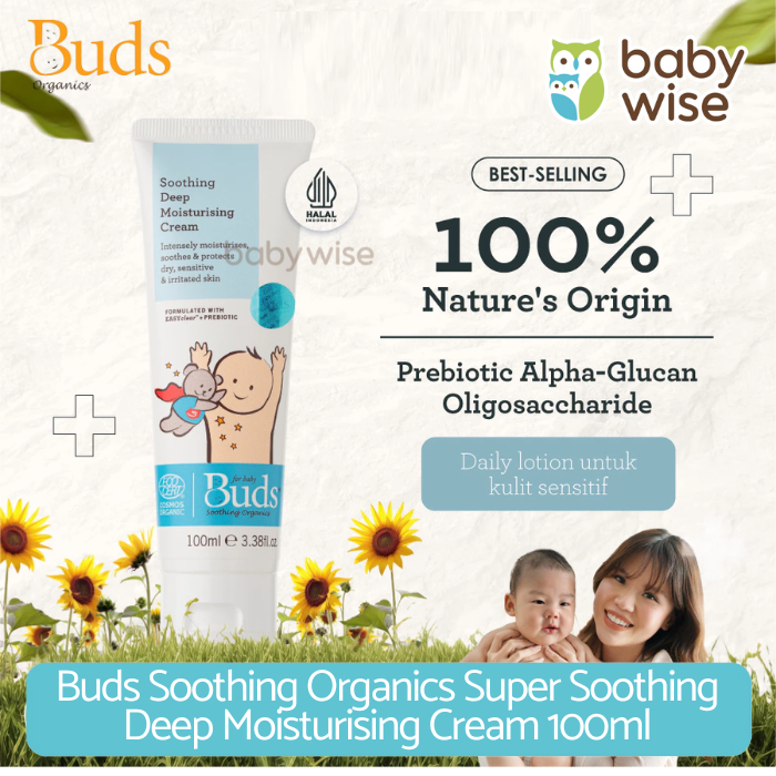 Jual Buds Soothing Organics Super Soothing Deep Moisturising Cream ...